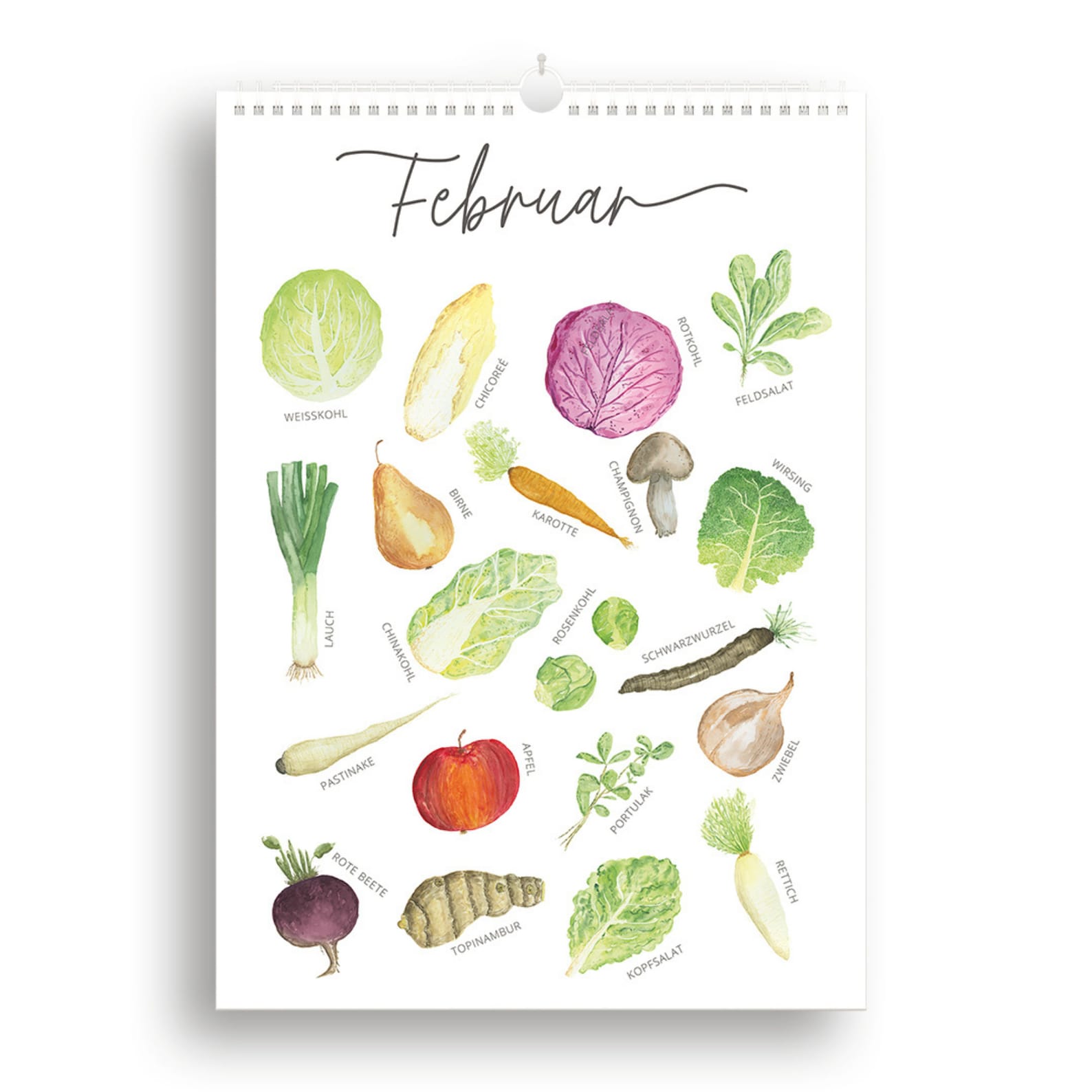 Dein Saisonkalender für heimisches Obst und Gemüse - Etsy