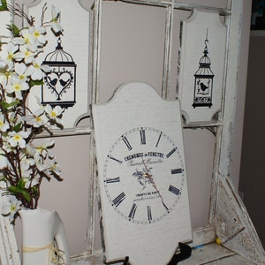 Shabby Chic Clock Set - Etsy