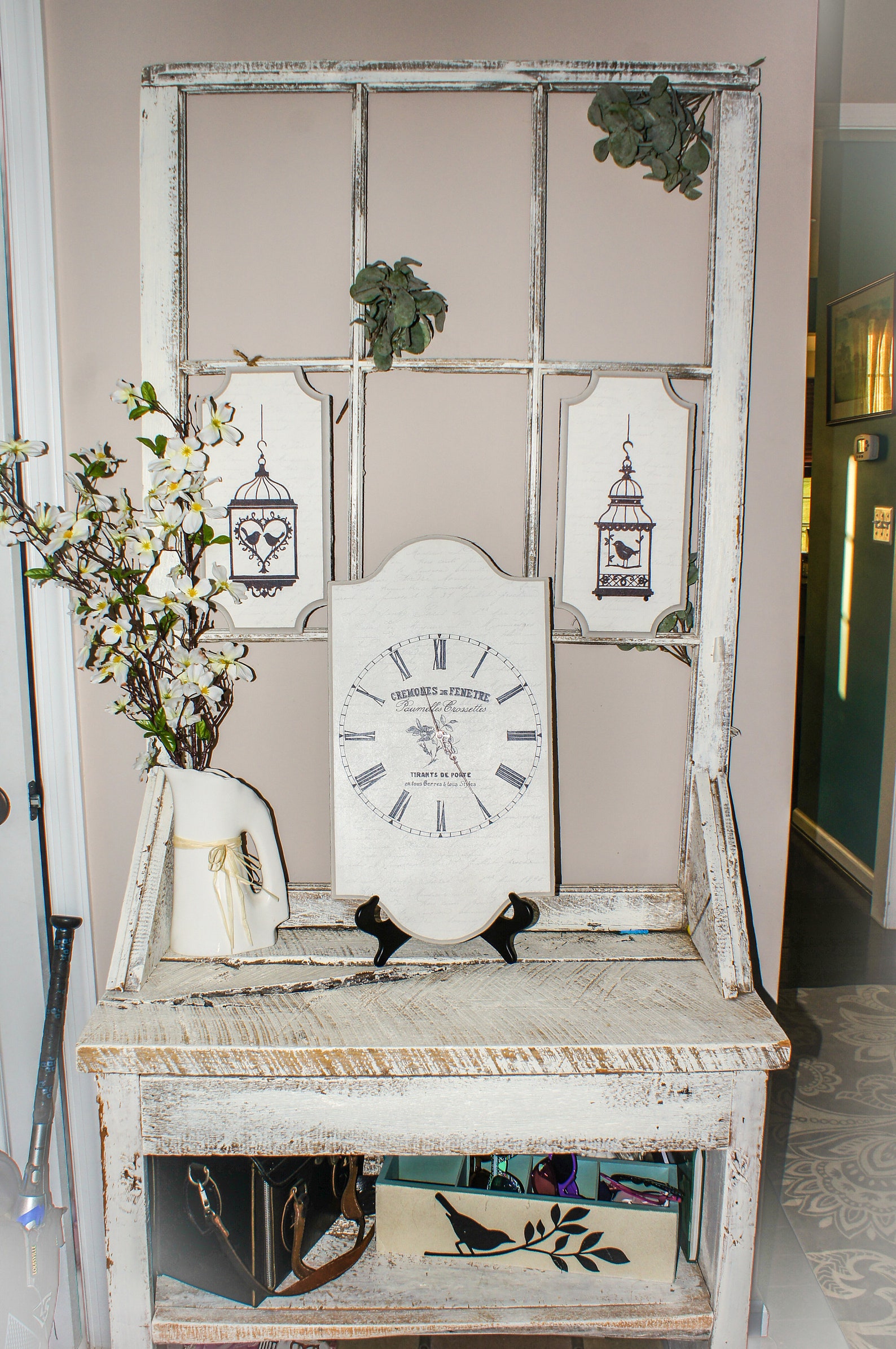 Shabby Chic Clock Set - Etsy