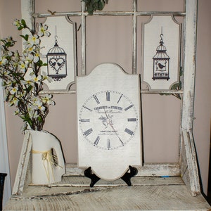 Shabby Chic Clock Set - Etsy