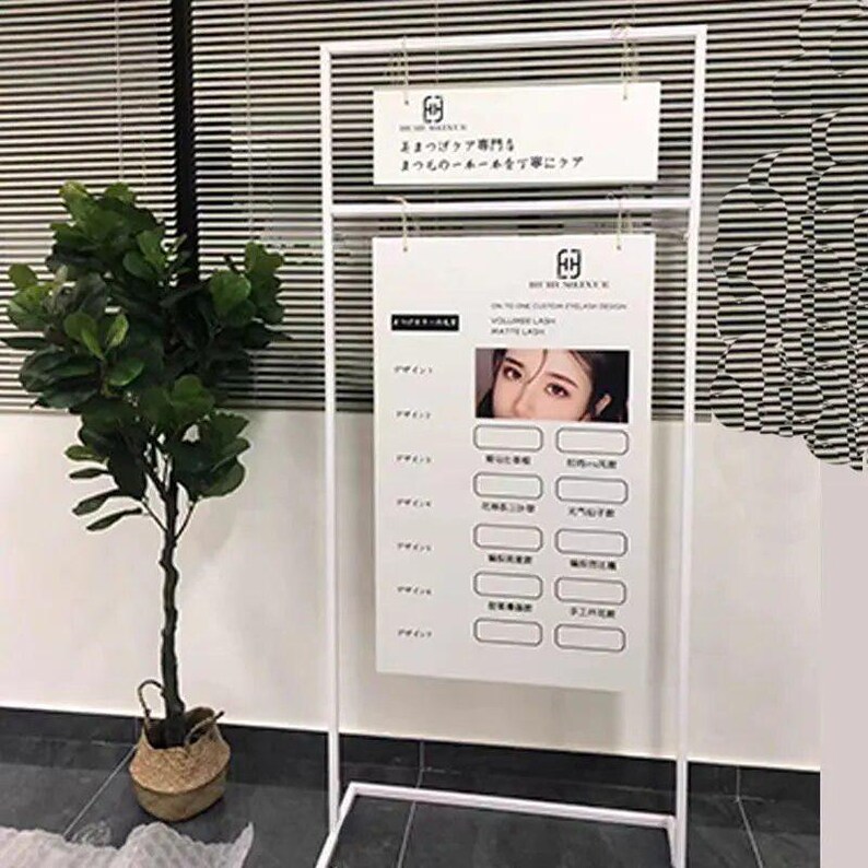 Easel Stand (0.9–1.5m Height) – Flexible Strength for Sleek Displays - Etsy Australia