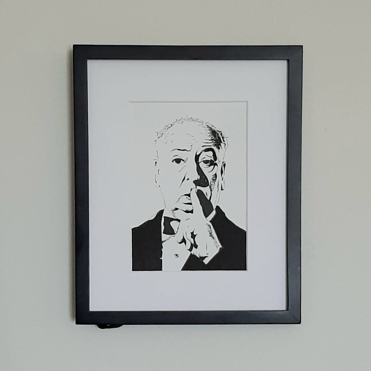ORIGINAL Artwork: Alfred Hitchcock Ink Drawing - Etsy Singapore