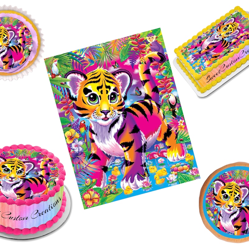 Tiger Print Edible Sheets - Etsy