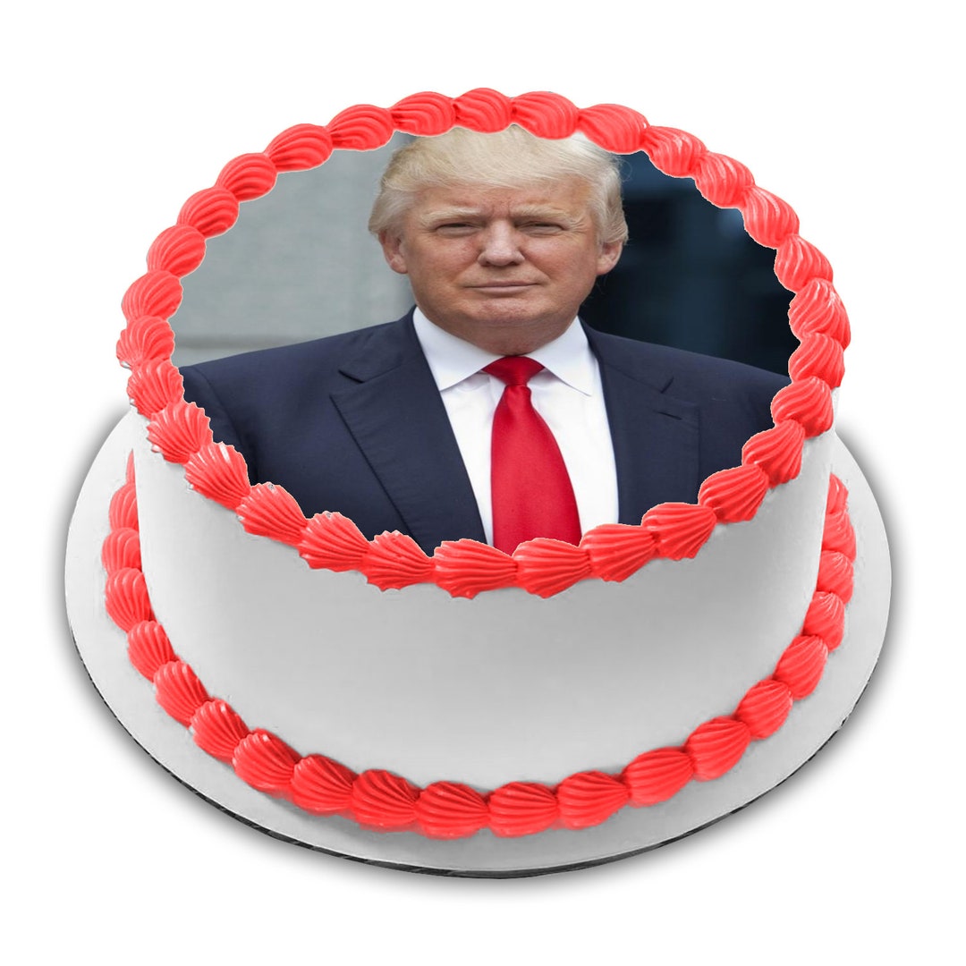 Trump Edible Image Icing Frosting Sheet PDT-3 Topper 70 Sizes - Etsy