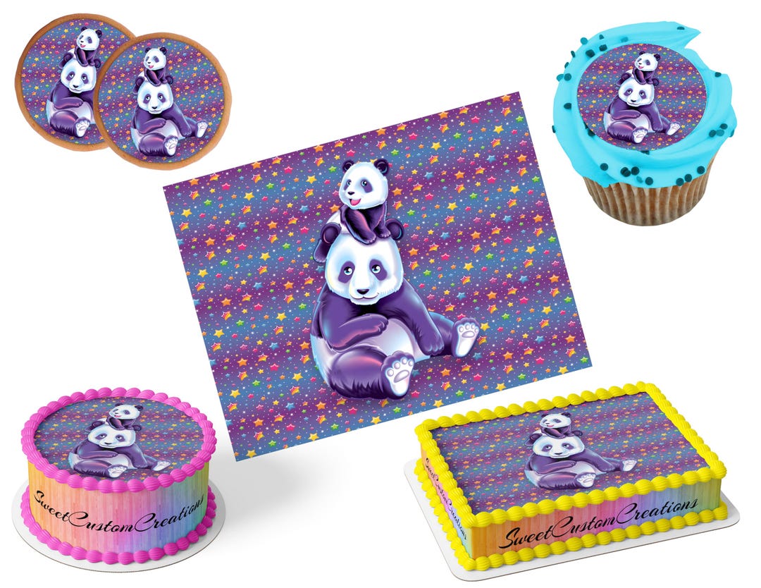 Panda Bears Edible Image Icing Frosting Sheet #27 Topper (70 Sizes) - Etsy