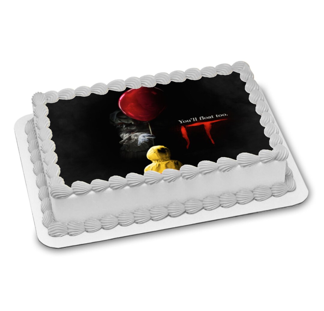 Clown Scary Edible Image Icing Frosting Sheet PEN-3 Topper 70 Sizes - Etsy