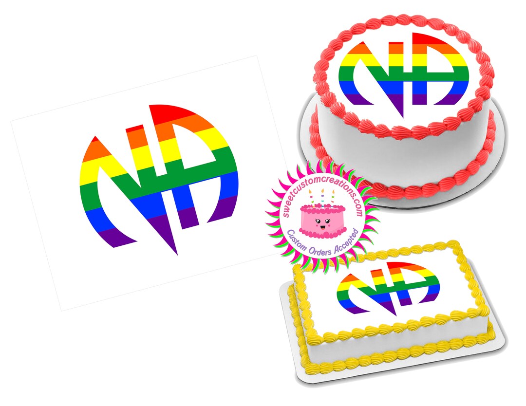 NA Narcotics Anonymous Edible Image Icing Frosting Sheet NAA-1 Topper ...