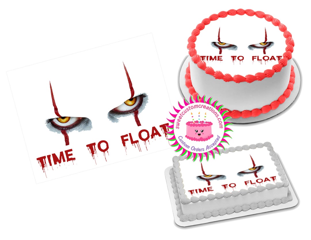 Clown Scary Edible Image Icing Frosting Sheet #PEN-12 Topper (70 Sizes ...