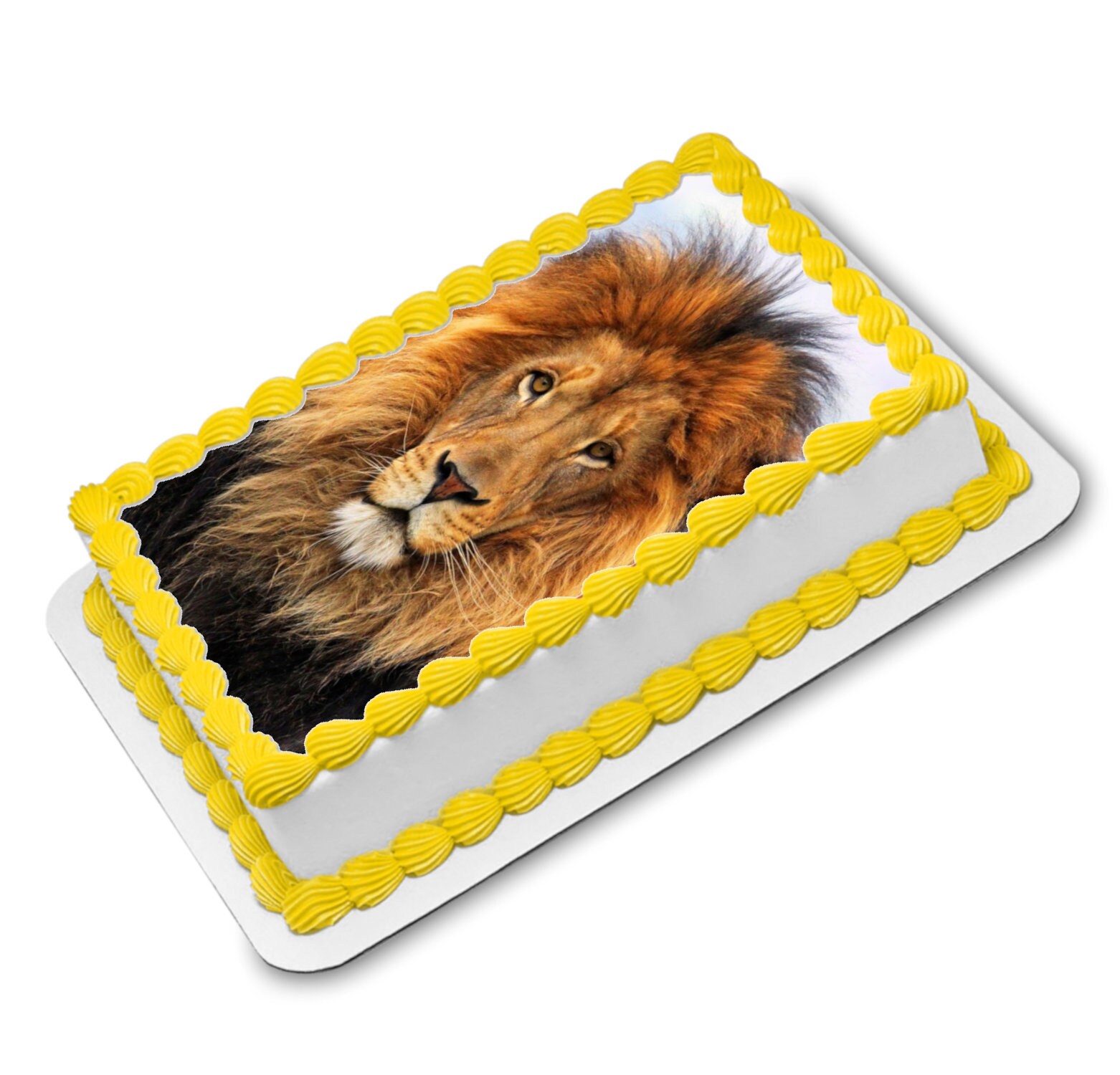 Lion Edible Image Icing Frosting Sheet 24 Topper 70 Sizes - Etsy