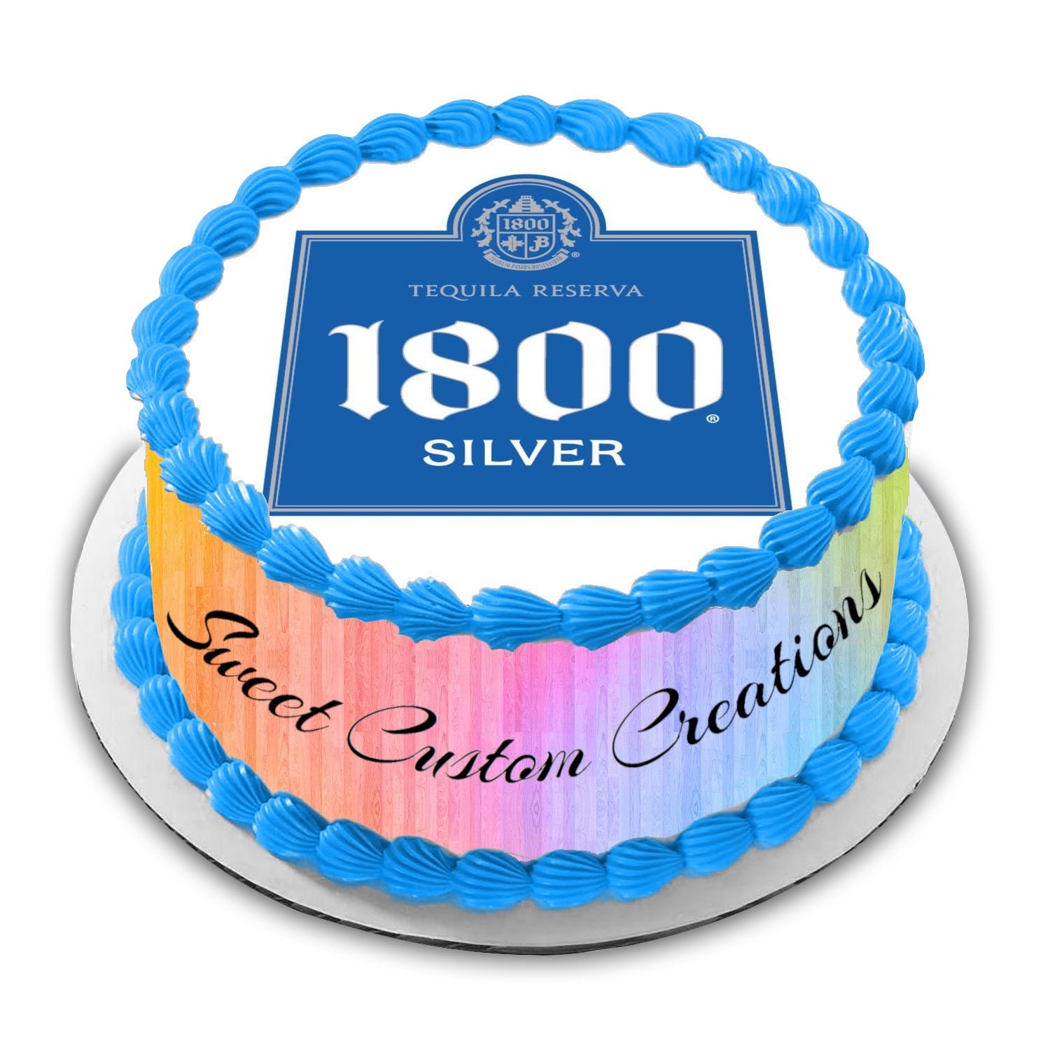 Tequila Liquor Label Edible Image Icing Frosting Sheet 1 - Etsy