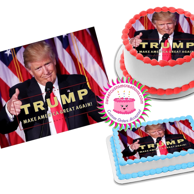 Donald Trump Cake - Etsy