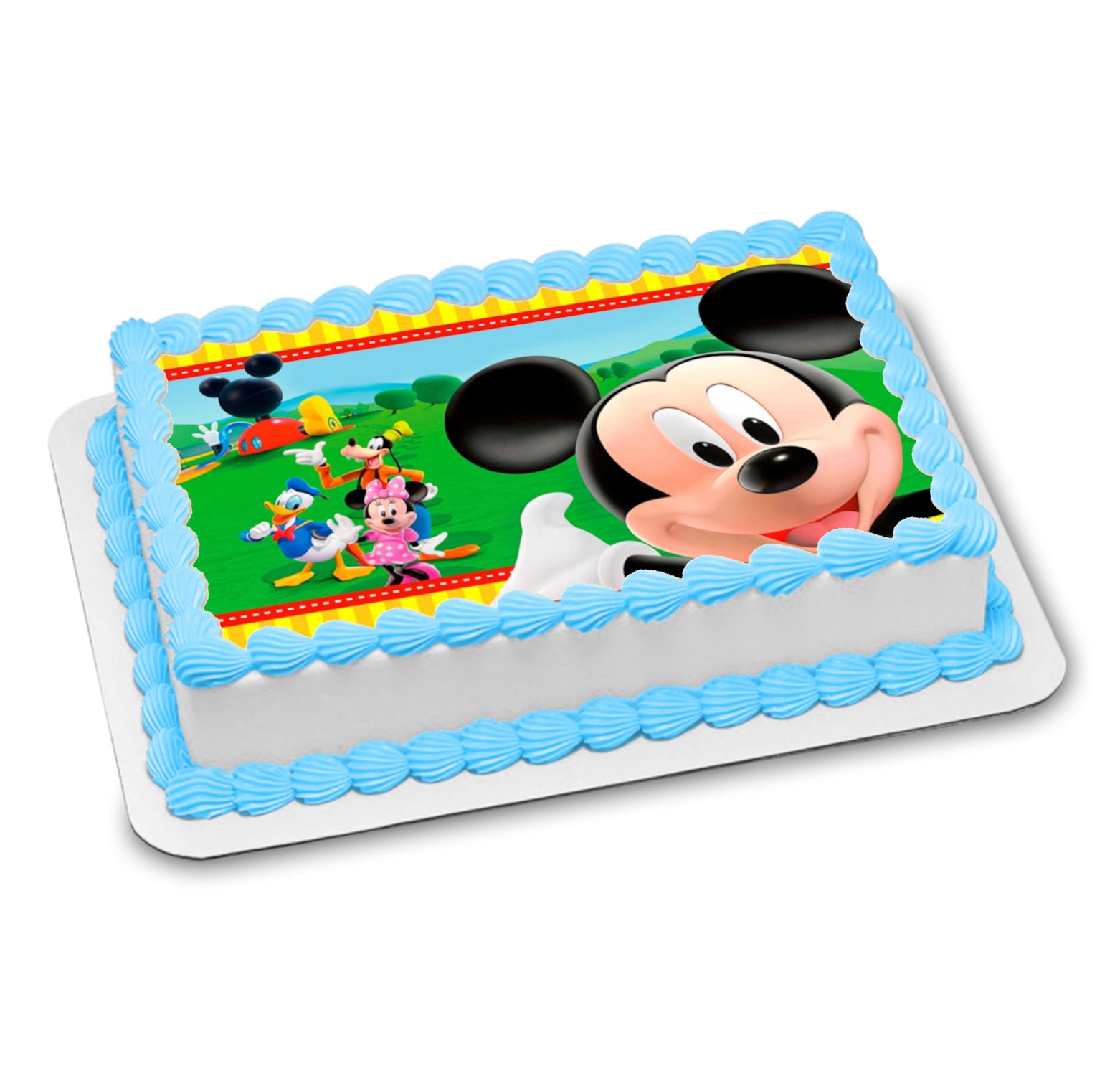 Mickey Mouse Clubhouse Birthday Sheet Cake