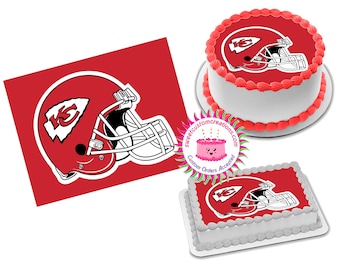 Kansas City Chiefs Cake Topper | Etsy
