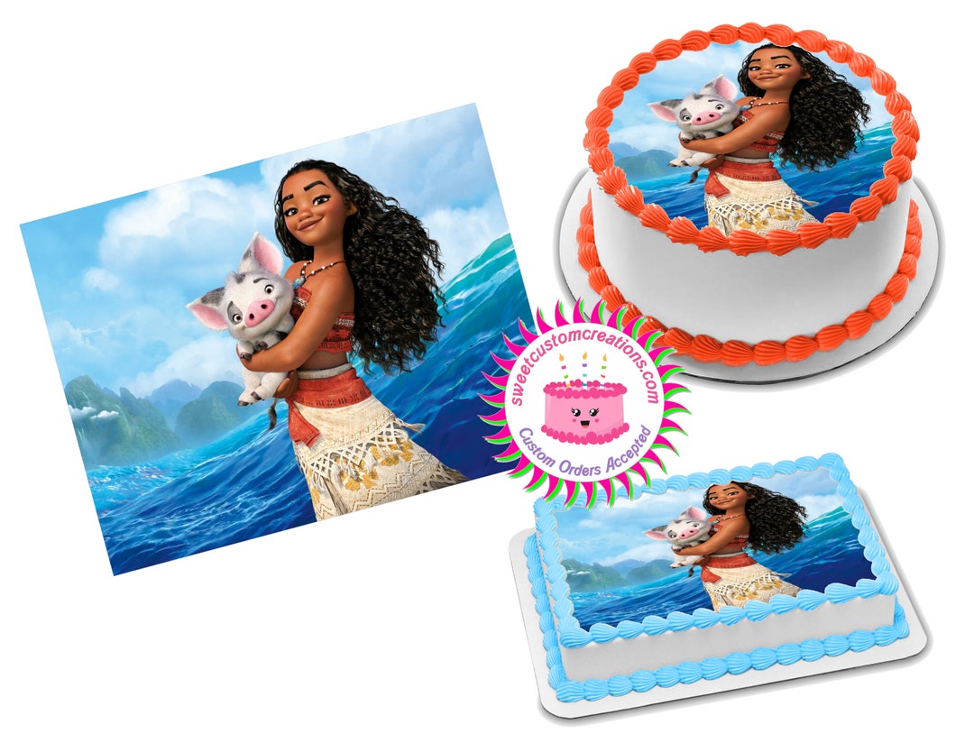 Character Edible Image Icing Frosting Sheet #MOA-3 Topper (70 Sizes) - Etsy