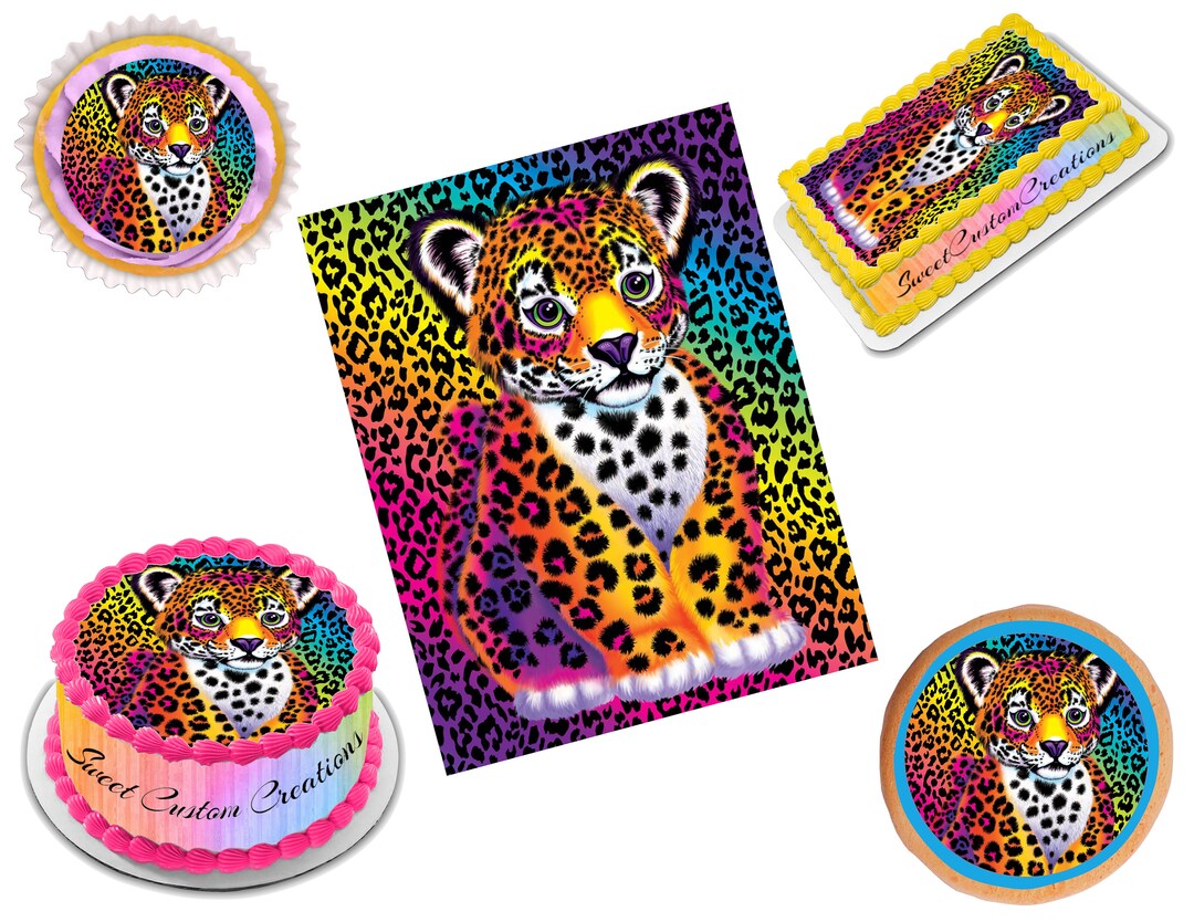 Cheetah Edible Image Icing Frosting Sheet #1 Topper (70 Sizes) - Etsy