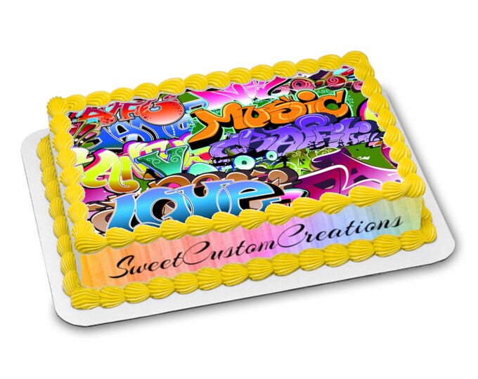 90s Cake Topper, 90s Theme Party Decorations, I Love the 90s, 90s ...