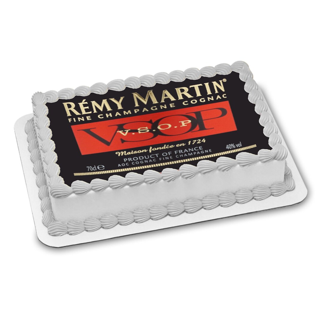 Cognac Liquor Label Edible Image Icing Frosting Sheet RMC-1 Topper 70 ...
