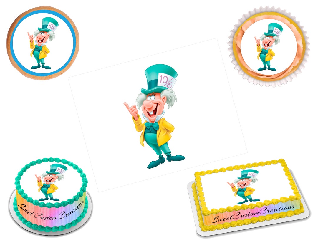 Character Tea Party Edible Image Icing Frosting Sheet MAH-4 Topper 70 ...
