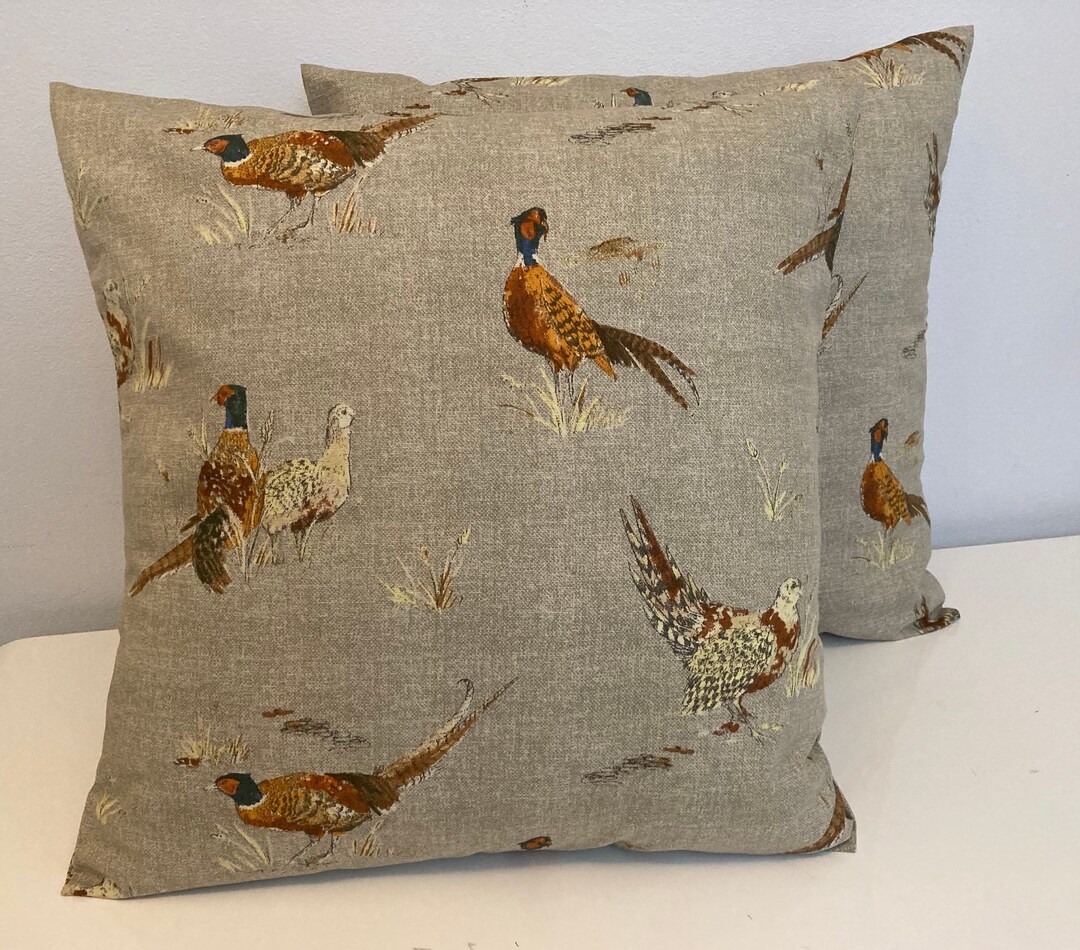 Pheasant Cushion - Etsy