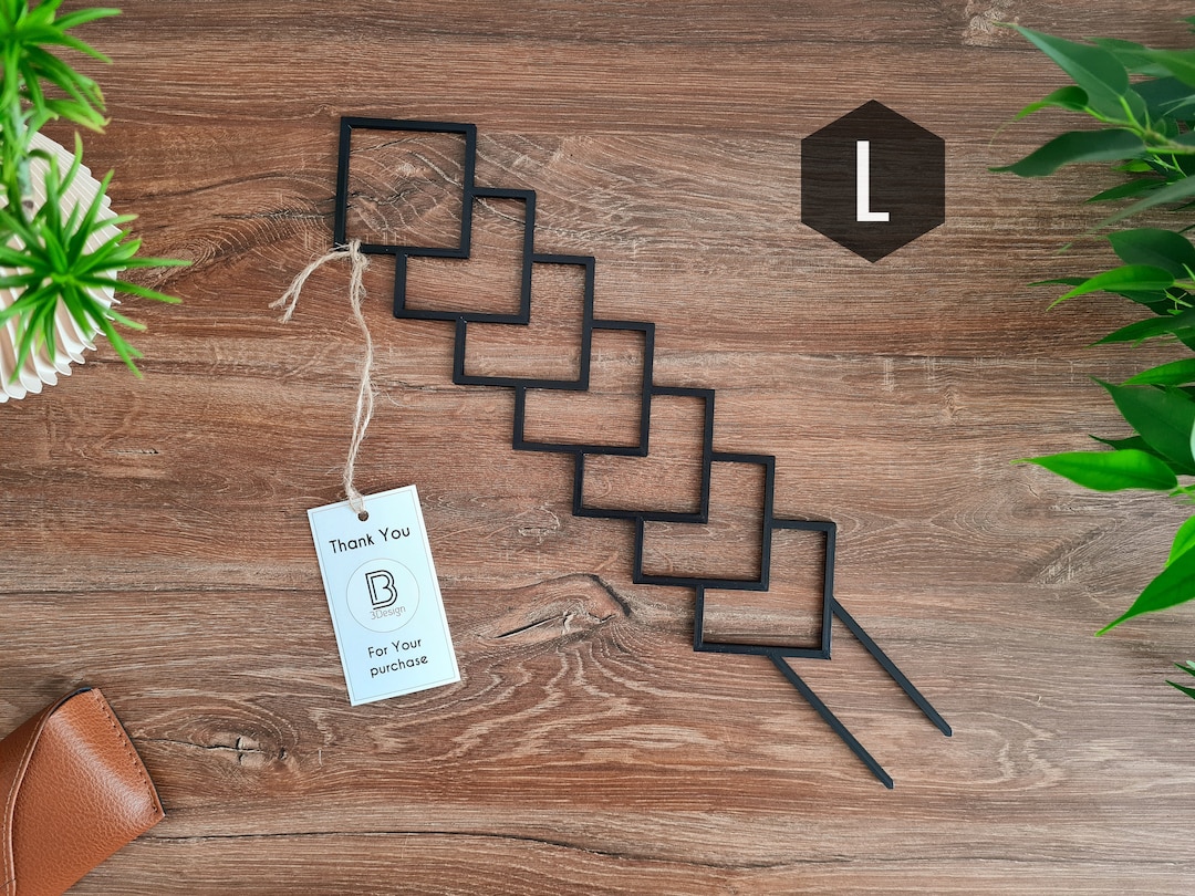 Square Indoor Houseplant Trellis, Indoor Plant Stake, Trellis for ...