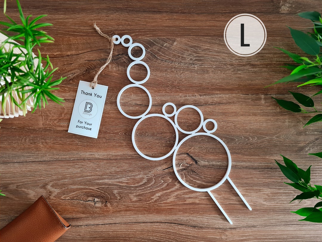Circle Shape Indoor Houseplant Trellis, Plant Trellis for Indoor Plant ...