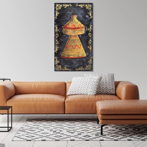 DIGITAL - Habesha Decor - Black - Habesha Style Painting - Home Decor ...