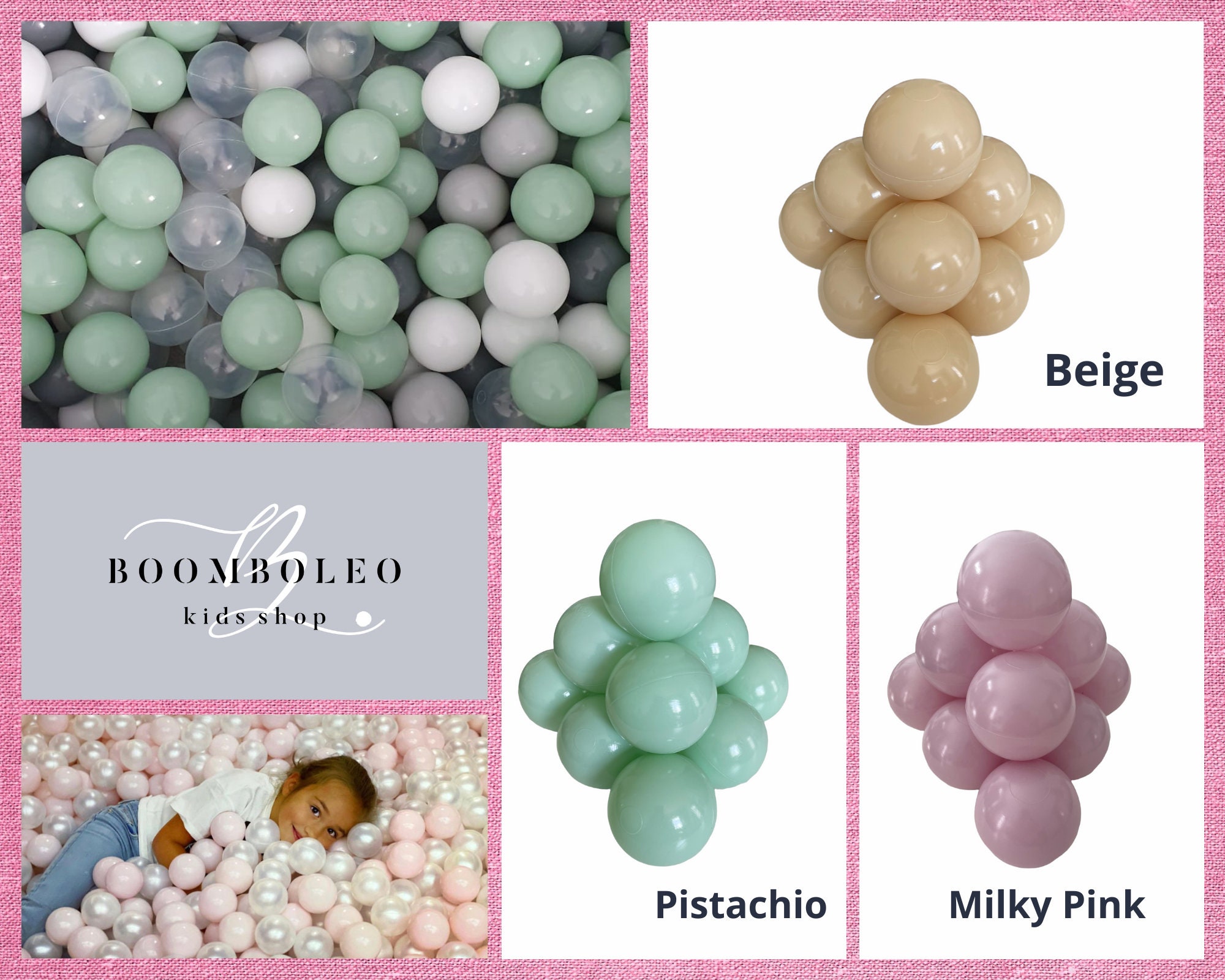 Ball Pit Balls | Plastic Balls | Playpen Balls | Crush Proof Sturdy ...