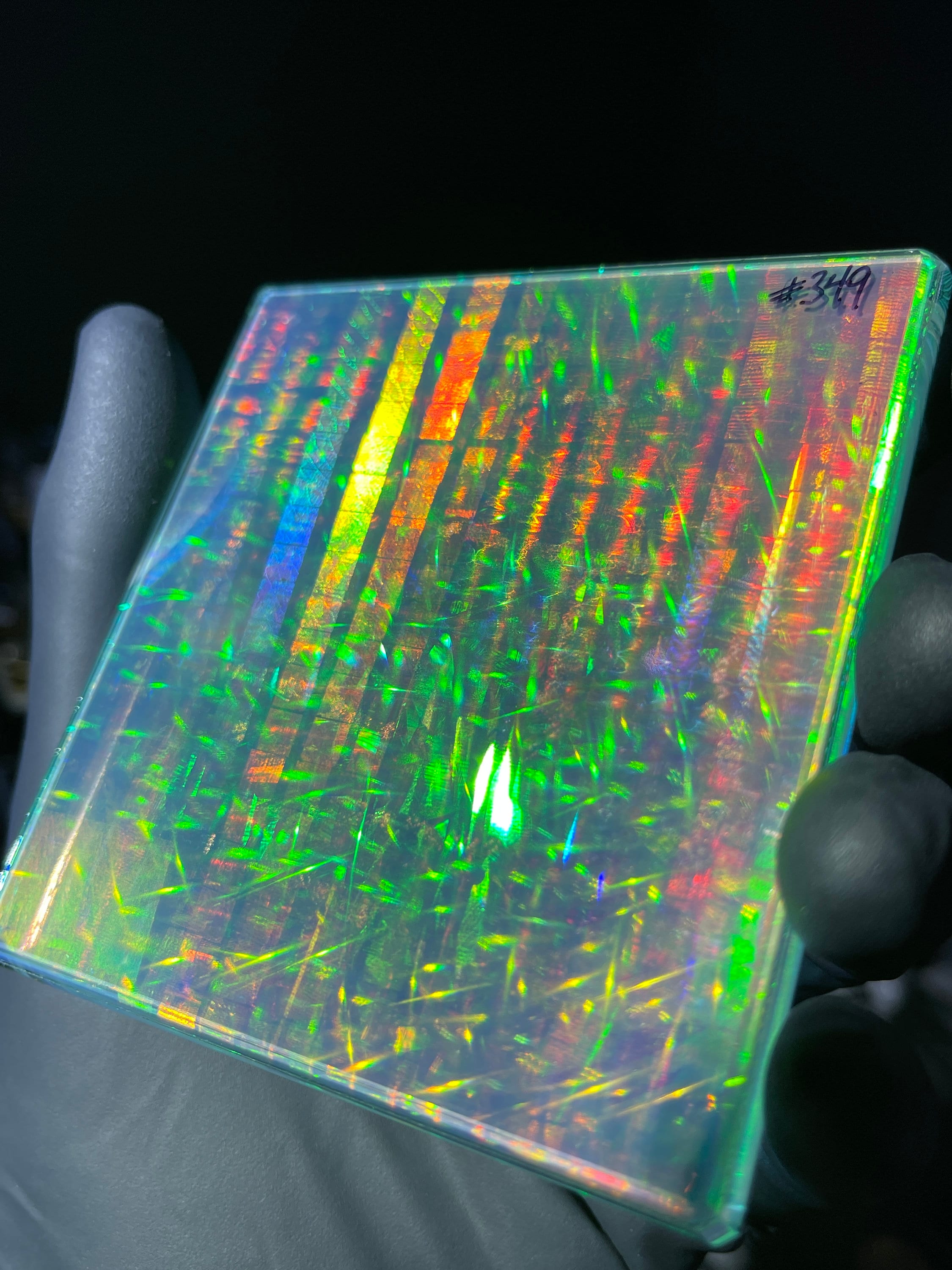 Diffraction Field - Multilayer Glass Hologram Laminate — Rika Labs