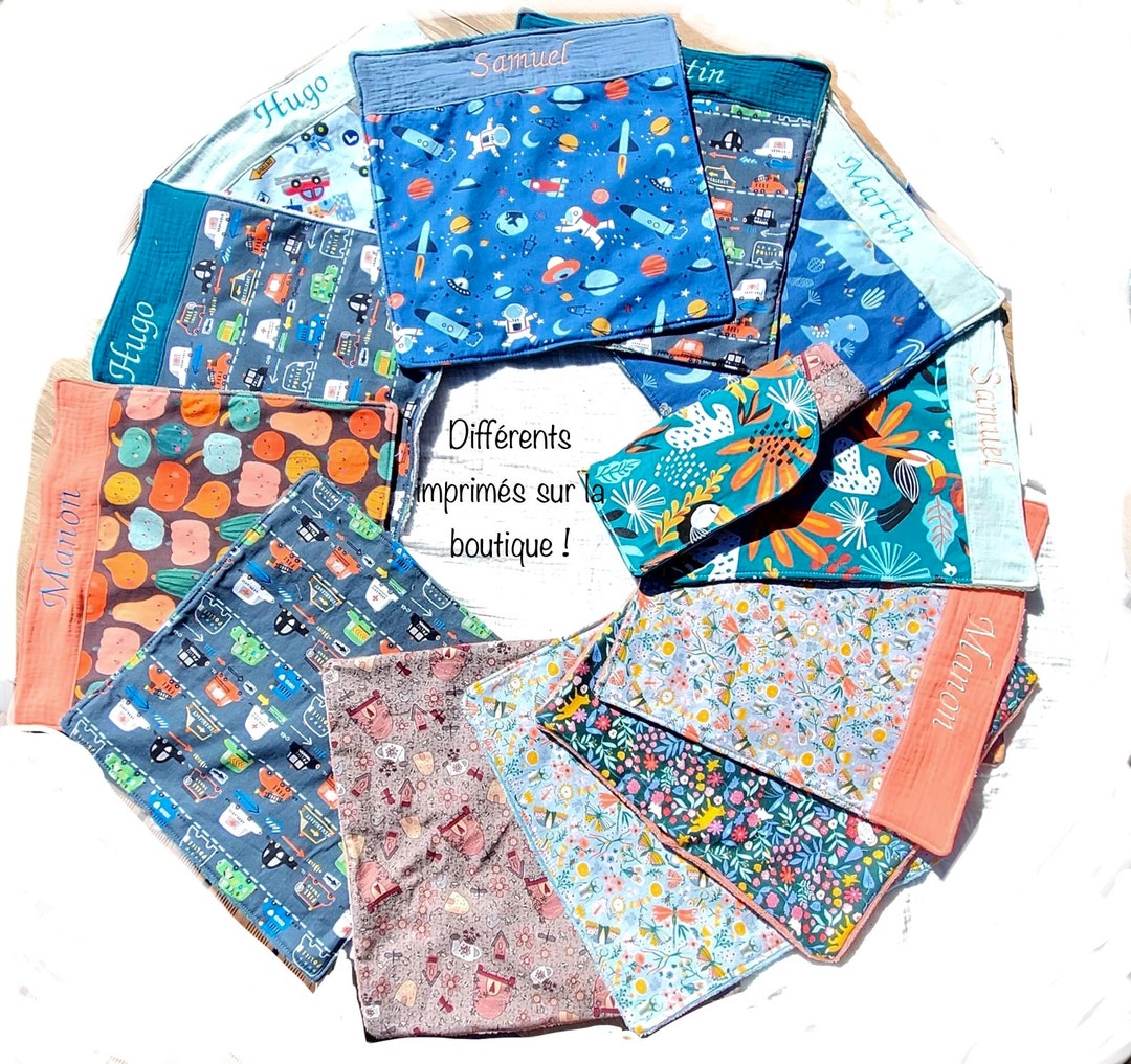 Extra Soft Terry Cloth Napkins for Children - Oekotex Certified Cotton ...