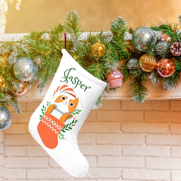 Cat Stocking - Etsy