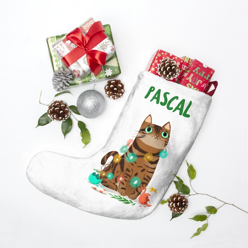 Cat Stocking - Etsy