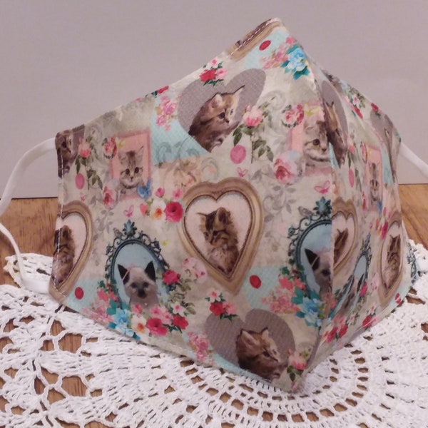 Face Mask Cats - Etsy