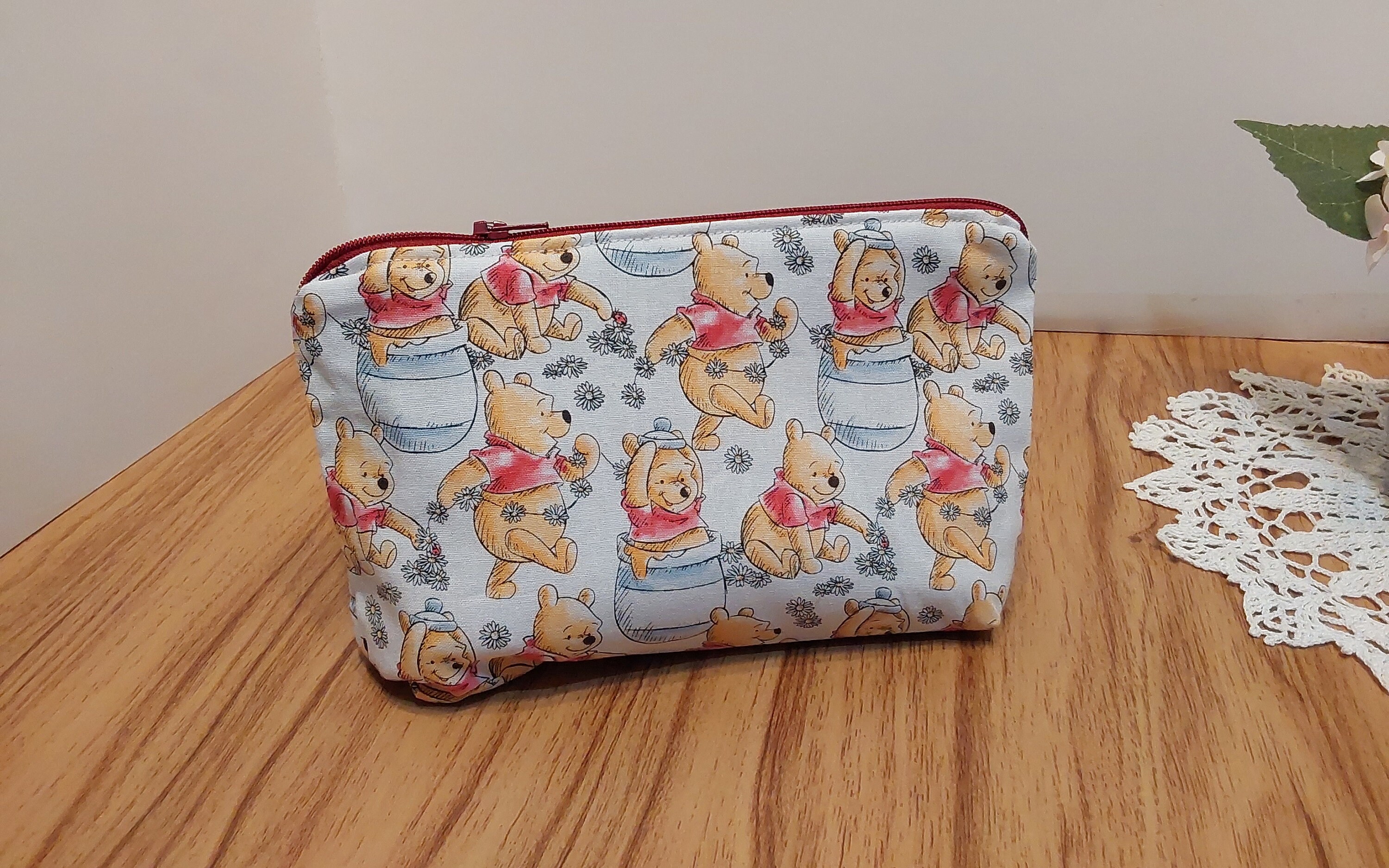 Winnie-the-pooh Makeup Bagreusable Bag - Etsy