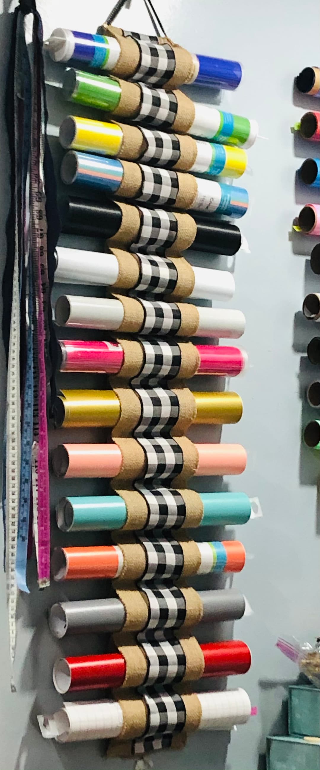 15 Slot Vinyl Roll Organizer - Etsy