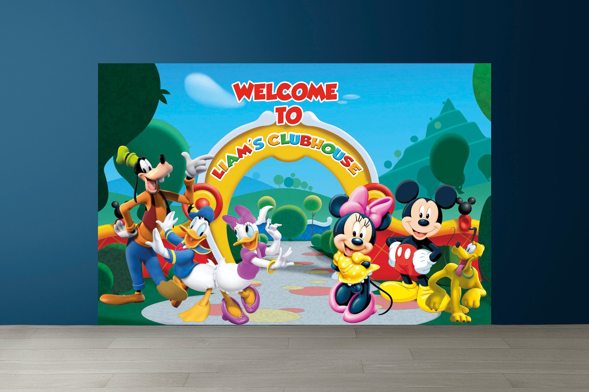 Mickey Mouse Clubhouse Styro Backdrop