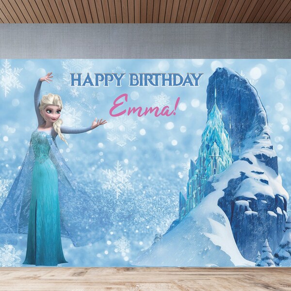 Birthday Decorations Elsa - Etsy