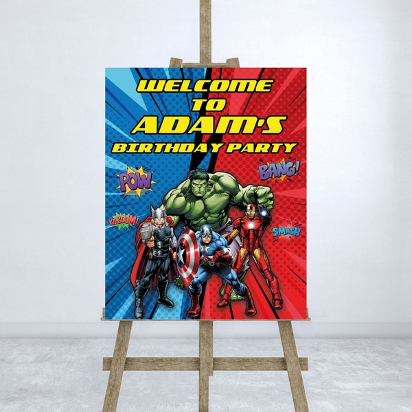 Avengers Party - Etsy
