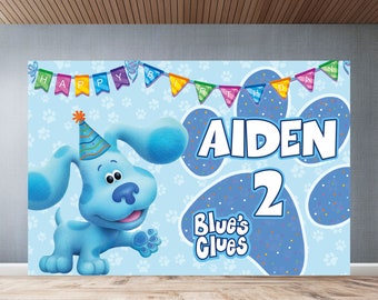 Blues Clues Birthday Banner | Etsy