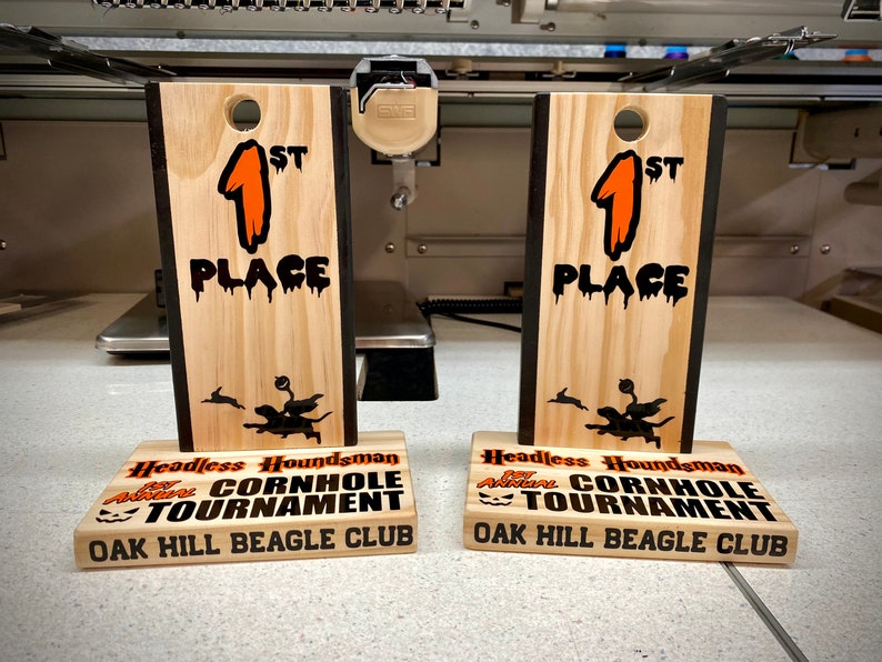 Cornhole Board Trophies Cornhole Tournament Trophies Corn Hole - Etsy