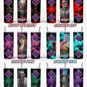 Dead by Daylight Tumbler CUSTOM Dead by Daylight Cup Officially ...