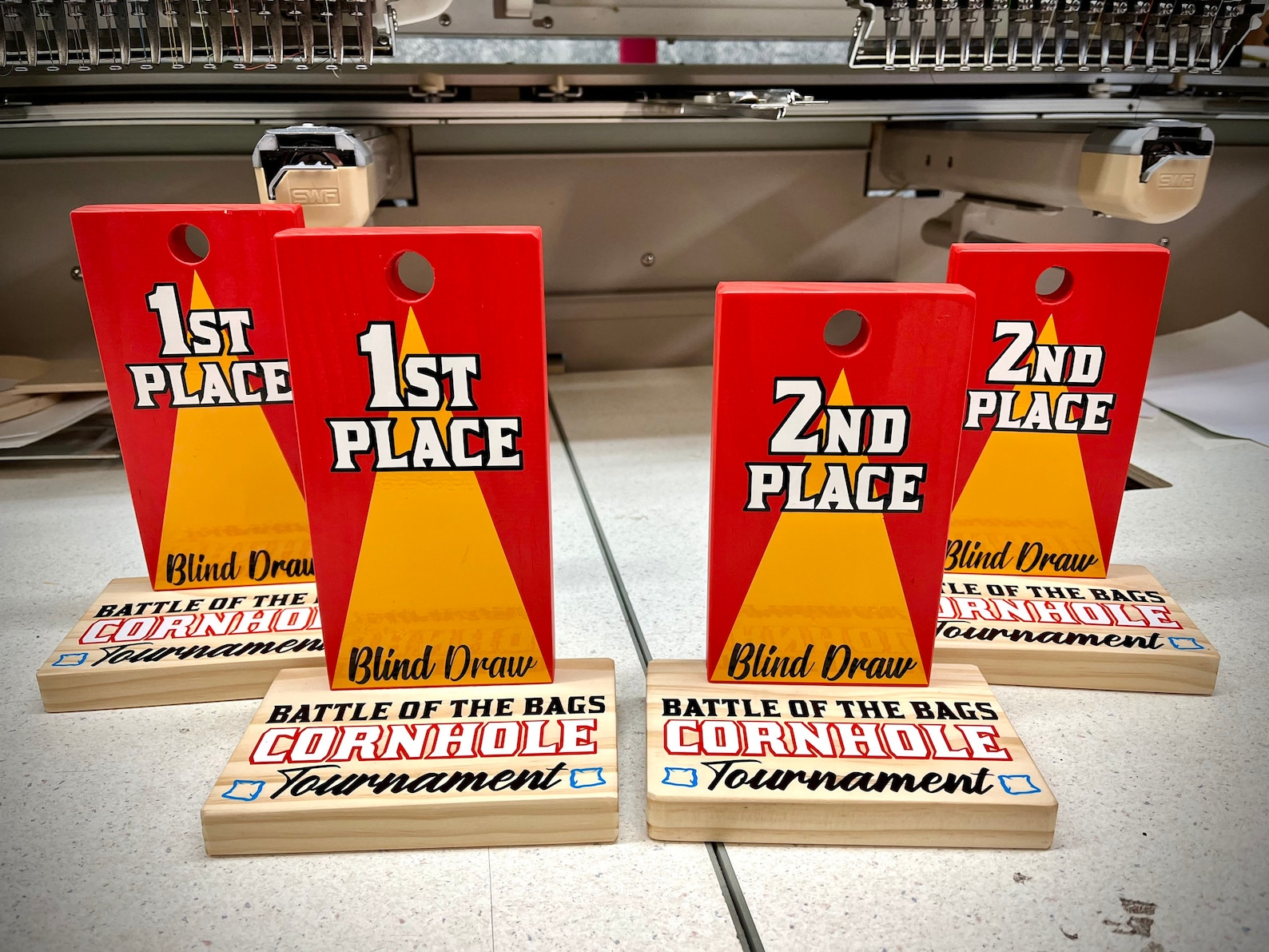 Cornhole Board Trophies Cornhole Tournament Trophies Corn Hole - Etsy