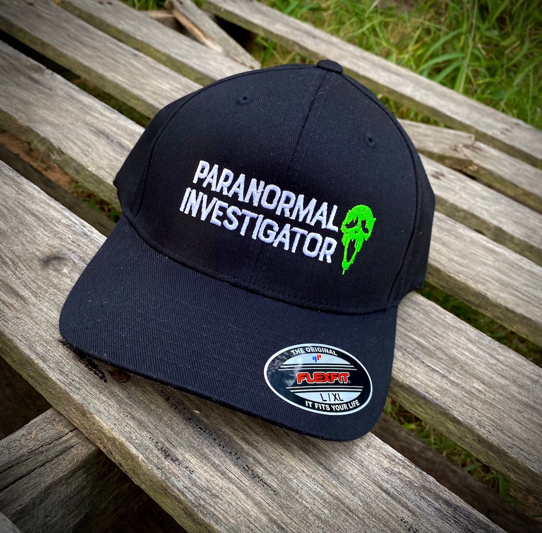 Paranormal Hat Ghost Hunter Hat Paranormal Investigator Hat Spooky Hat ...