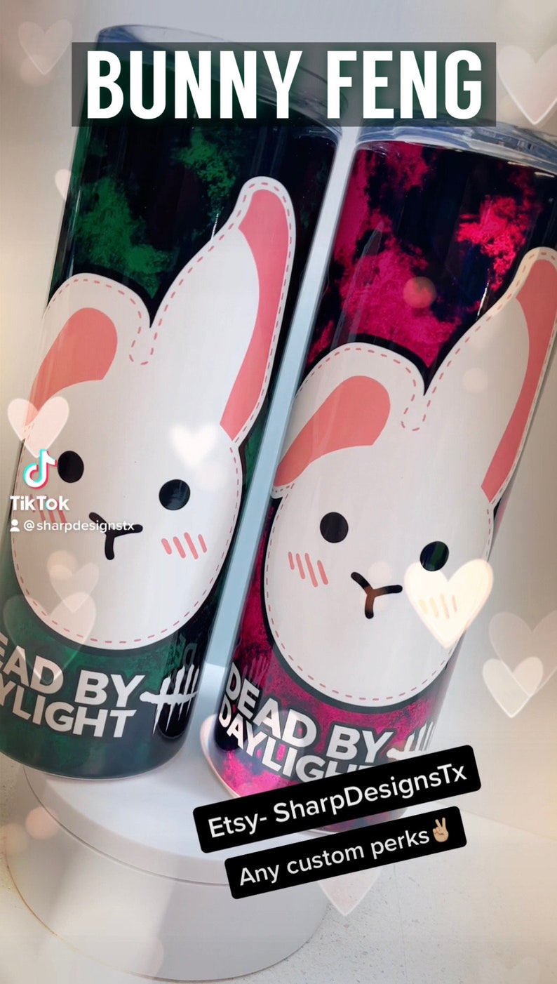 Dead by Daylight Tumbler CUSTOM Dead by Daylight Cup - Etsy