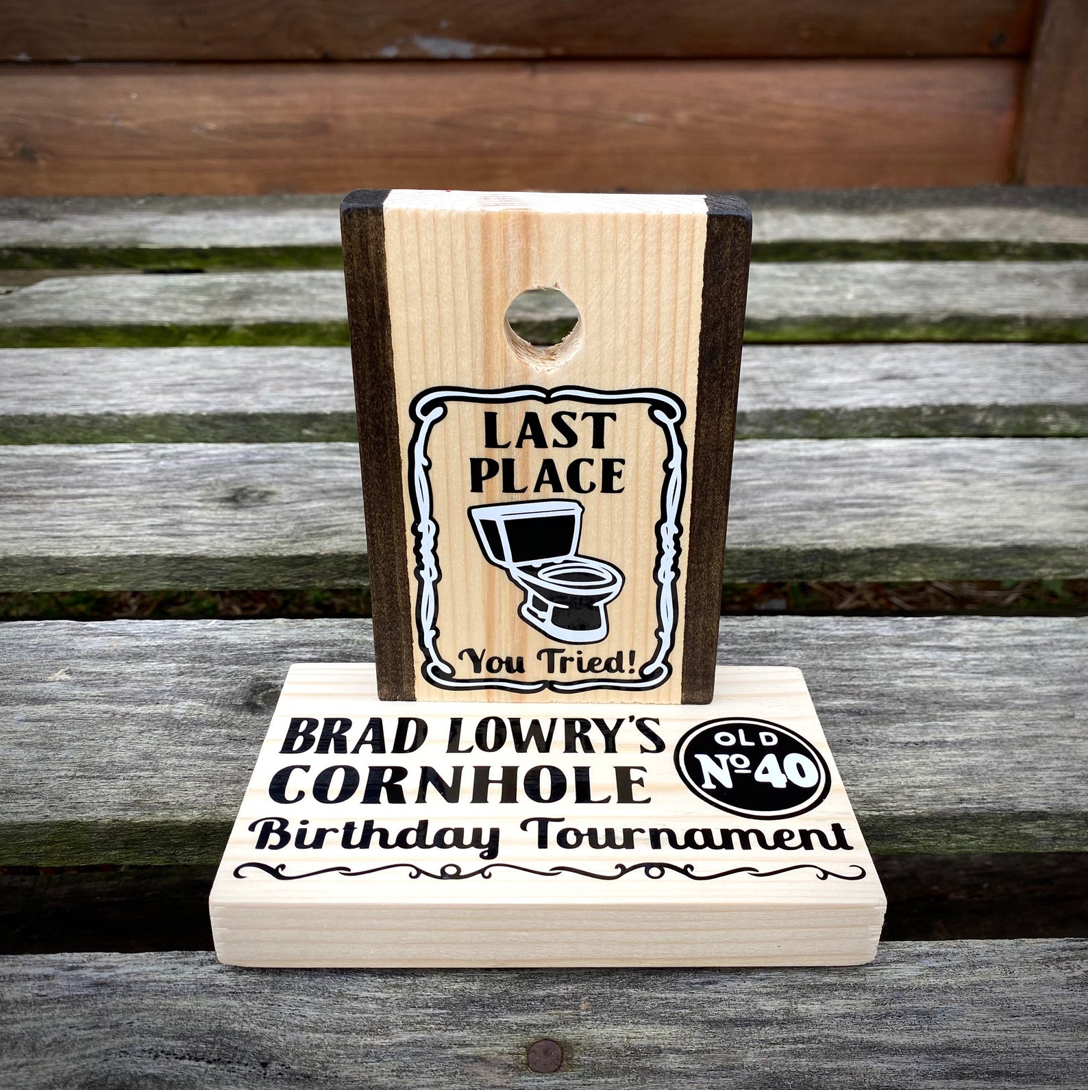 Cornhole Board Trophies Cornhole Tournament Trophies Corn Hole | Etsy