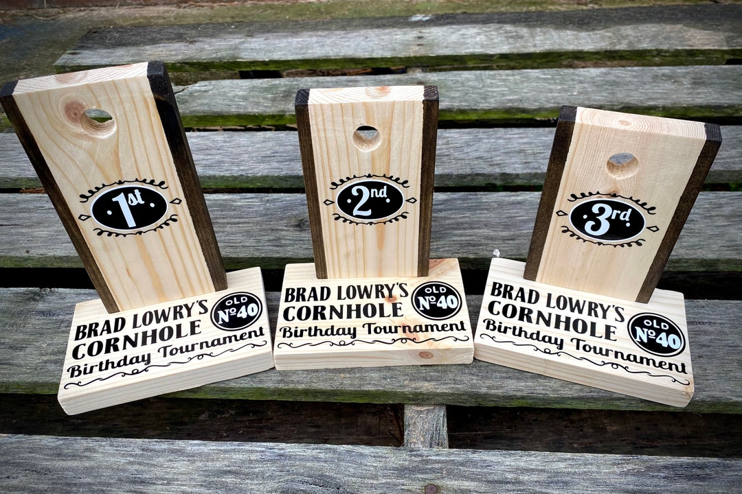 Cornhole Board Trophies Cornhole Tournament Trophies Corn Hole Boards ...