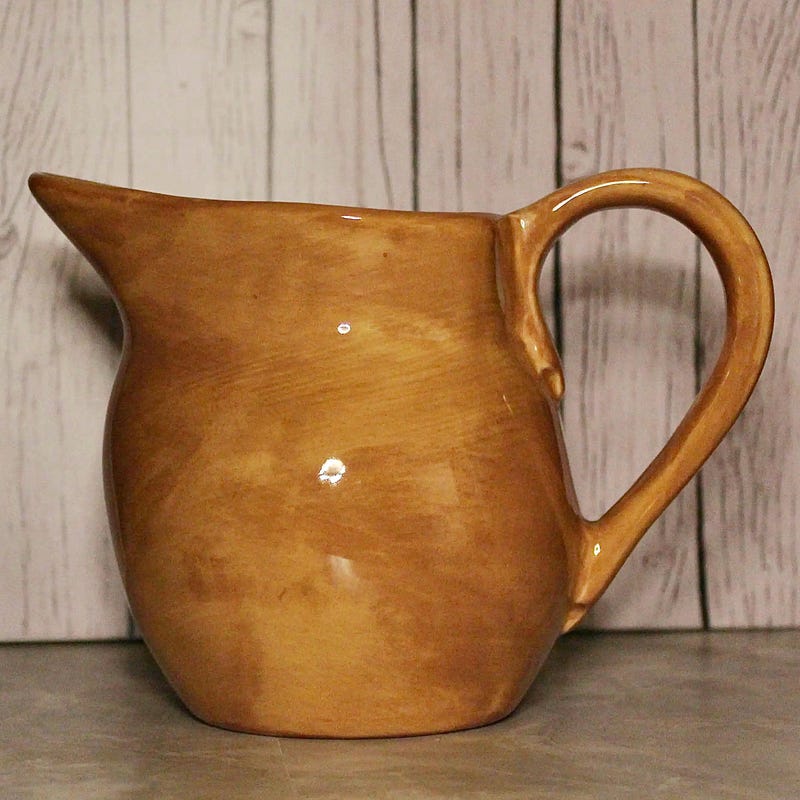 Clay Pitcher - Etsy