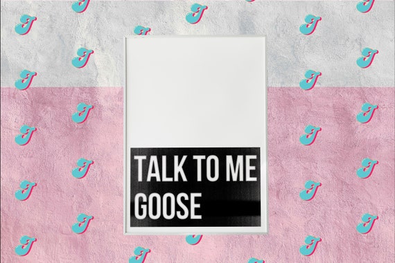 Top Gun Wall Art Print Various Design Wingman Goose & - Etsy UK