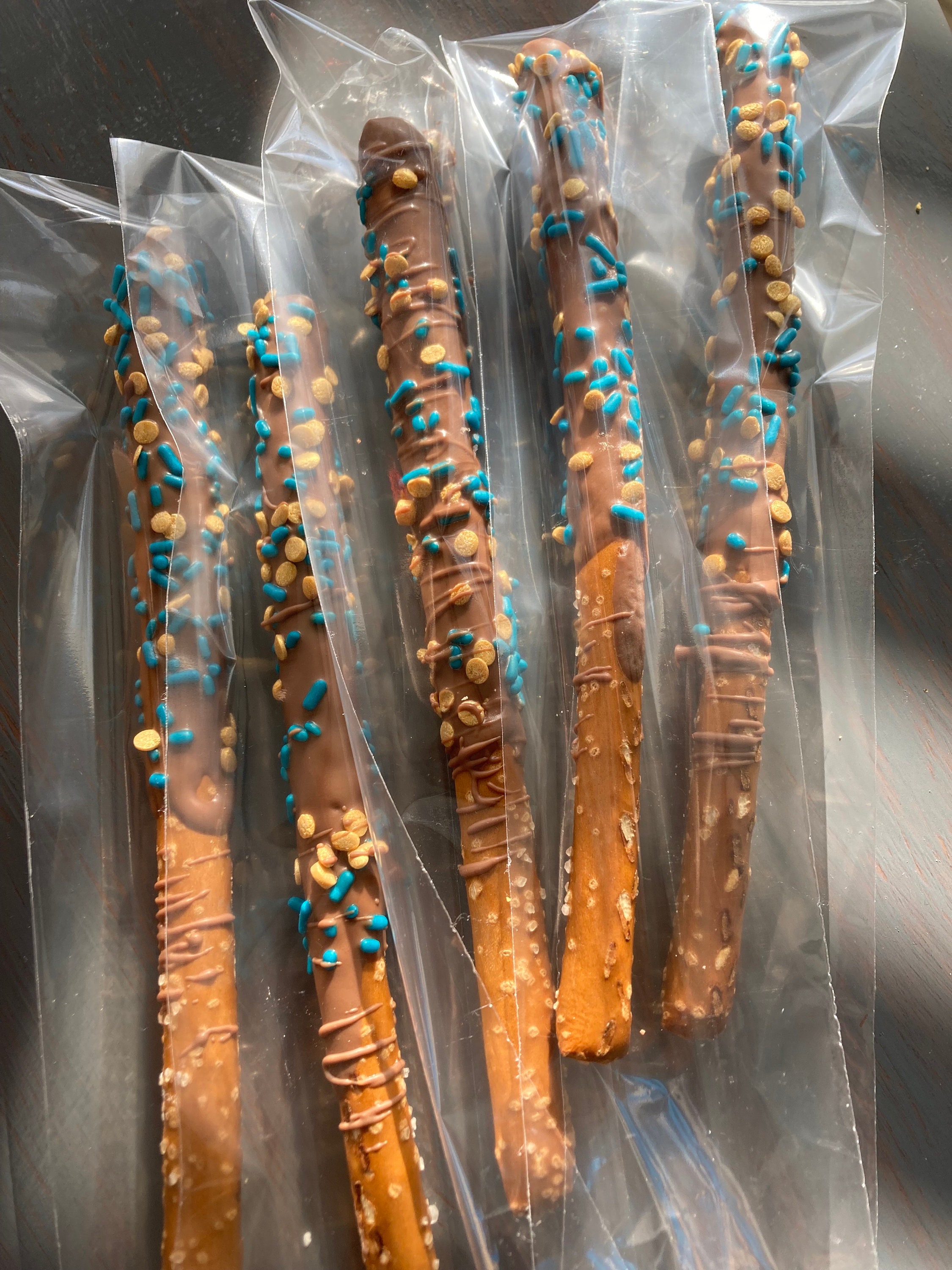 Twisted Pretzels_ Dipped Pretzels - Etsy