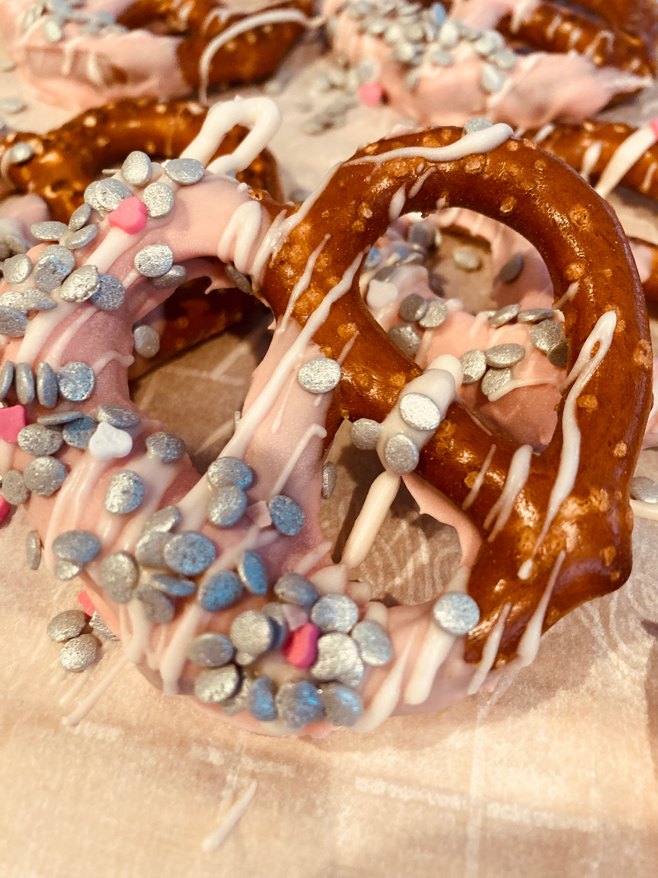 Twisted Pretzels_ Dipped Pretzels - Etsy