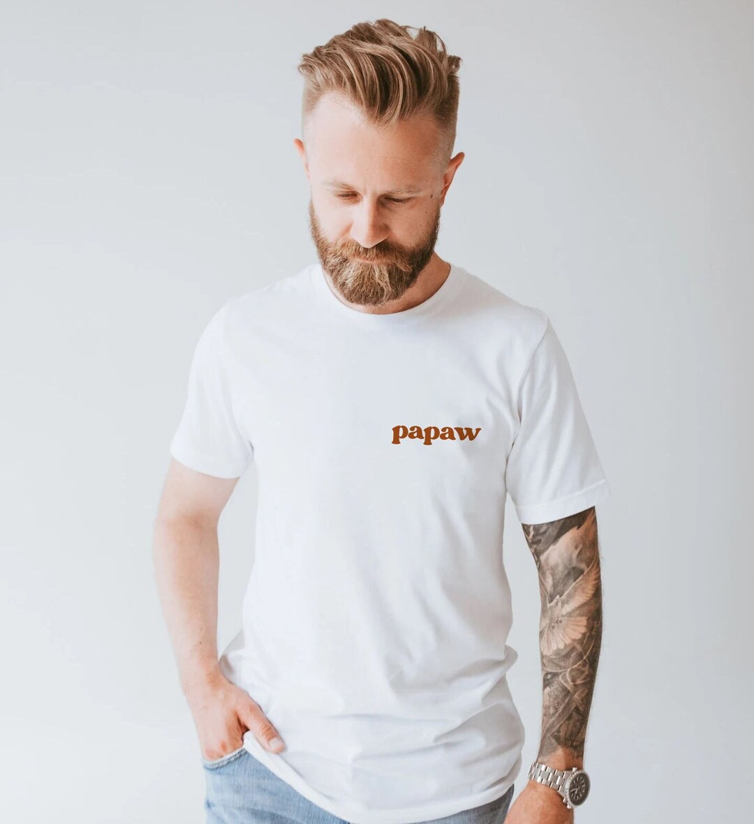 Papaw Shirt, Papaw Gift, Papaw Tshirt, Shirt for Papaw Grandpa Father's ...